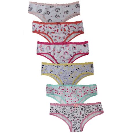 Kit 6 calcinhas Infantis Menina | Intima Store - Intima Varejo